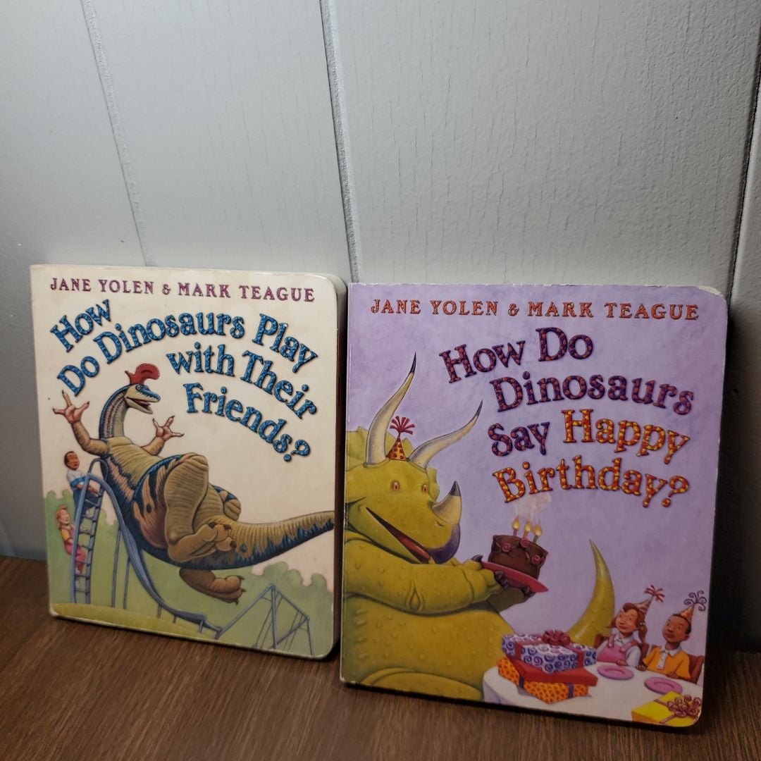 How do Dinosaur set by Jane Yolen and Mark Teague, Hardcover | Pangobooks