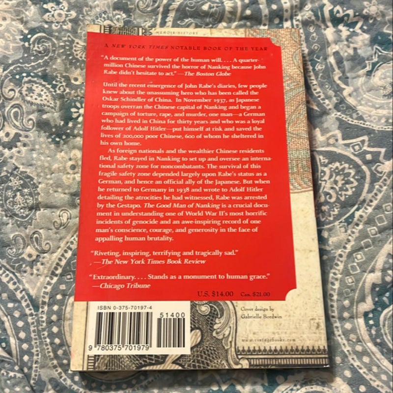 The Good Man of Nanking by John Rabe, John E. Woods