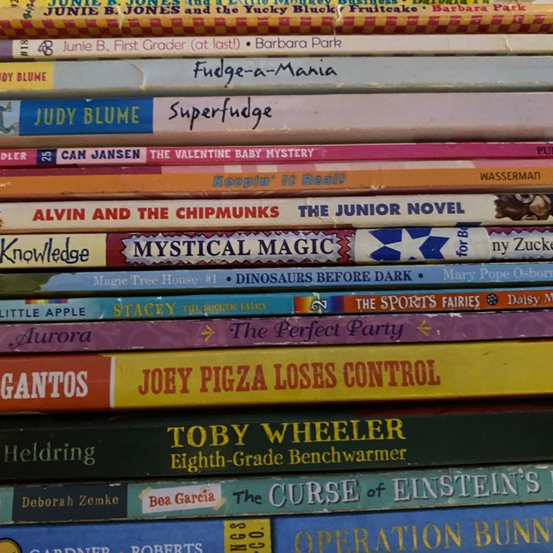 Junie B. Jones and Judy Blume Book Bundle by Multiple authors ...