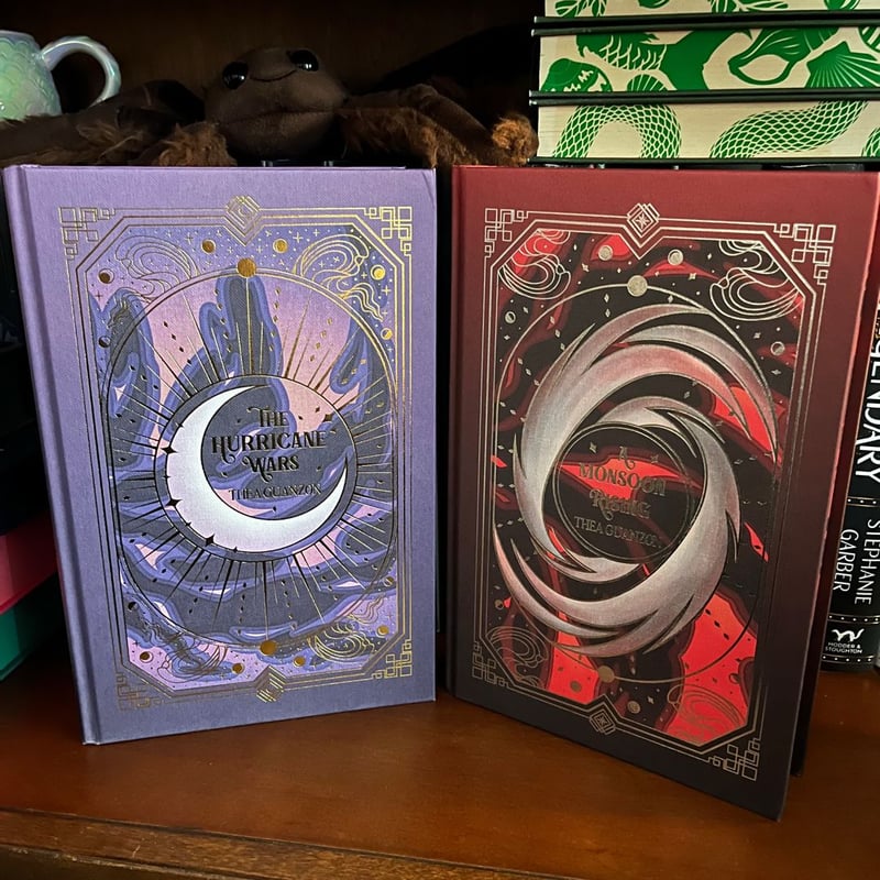 Hurricane War and Monsoon Rising set by Thea Guanzon , Hardcover ...