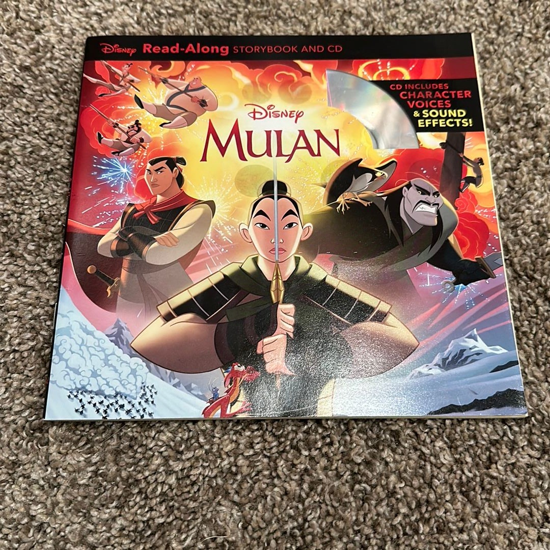 Mulan Read-Along Storybook and CD by Disney Books