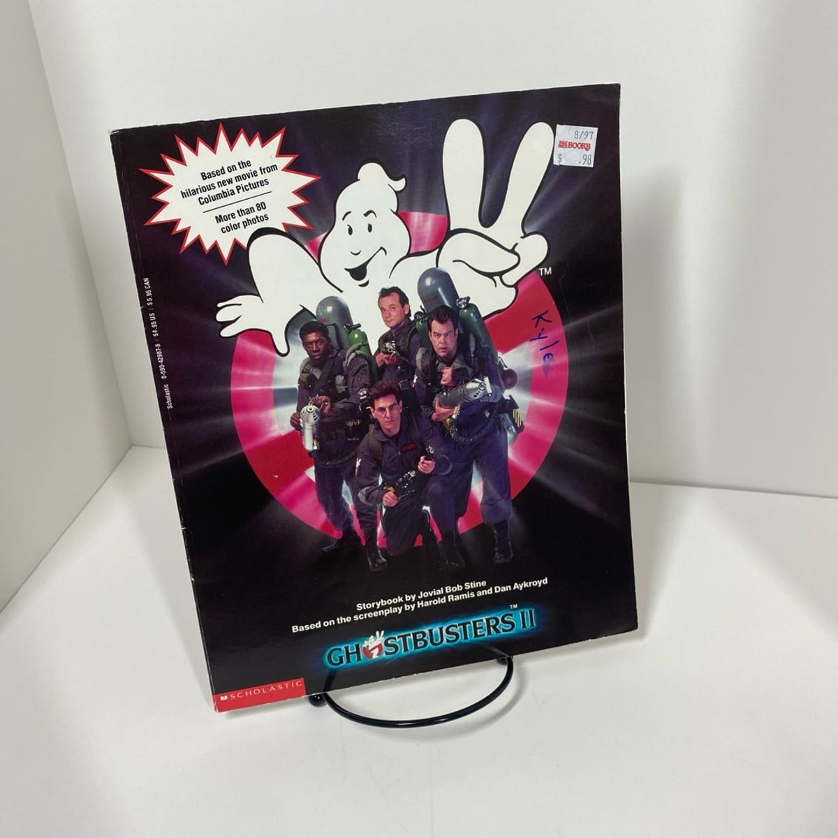 Ghostbusters II Storybook by Jovial Bob Stine