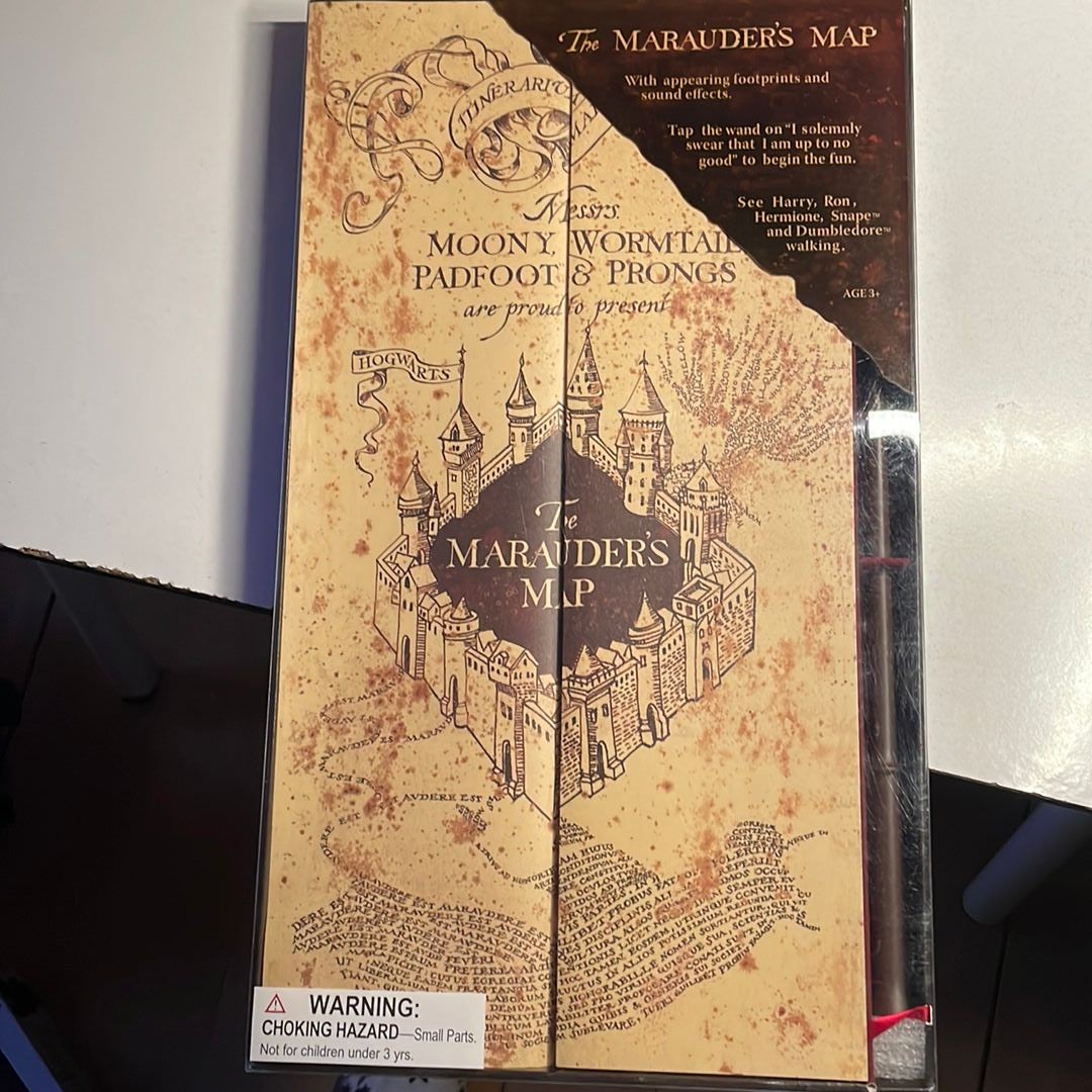 Interactive Marauder’s Map by J. K. Rowling, Paperback | Pangobooks