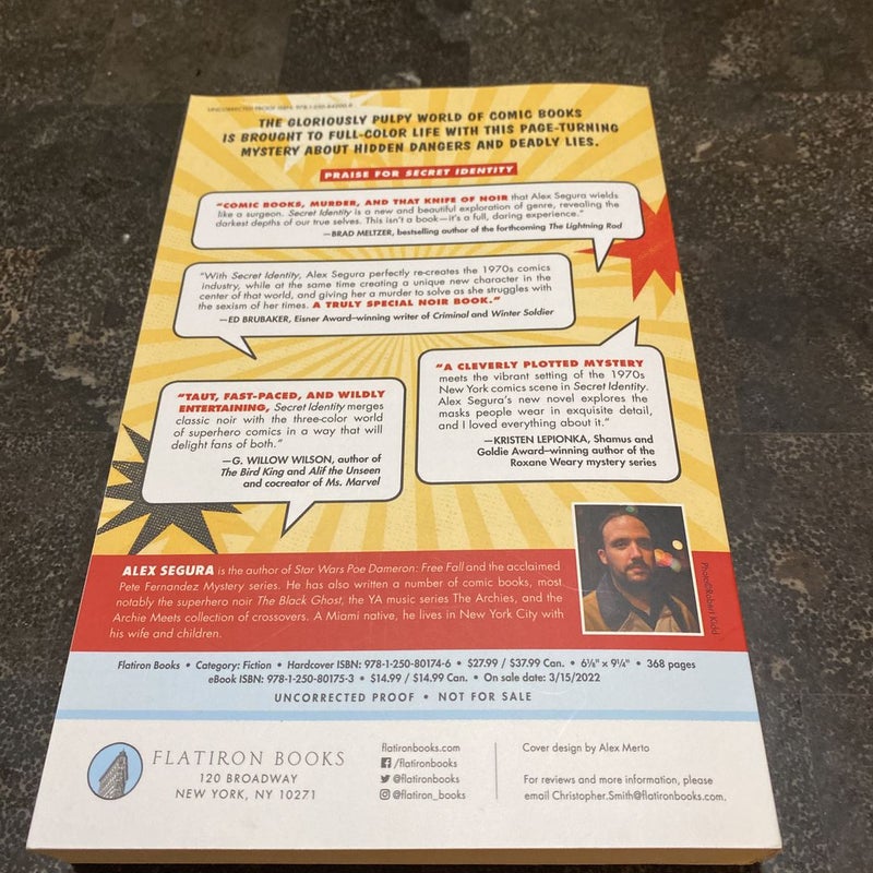 Secret Identity by Alex Segura