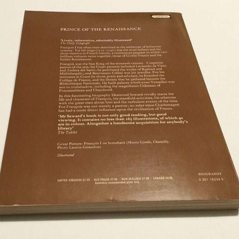 Prince of Renaissance by Desmond Seward