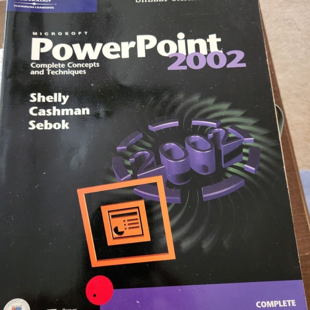 Microsoft PowerPoint 2002 by Gary B. Shelly, Thomas J. Cashman, Susan L ...