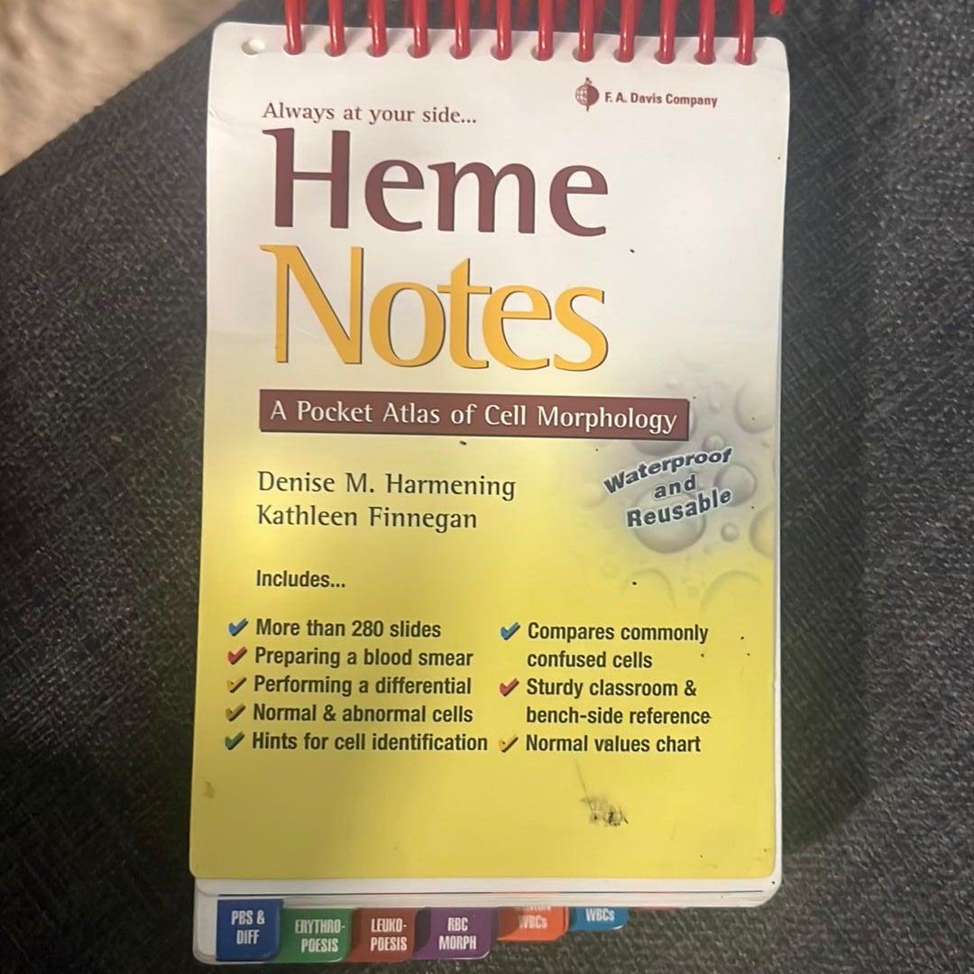 Heme Notes by Denise M. Harmening, Paperback | Pangobooks