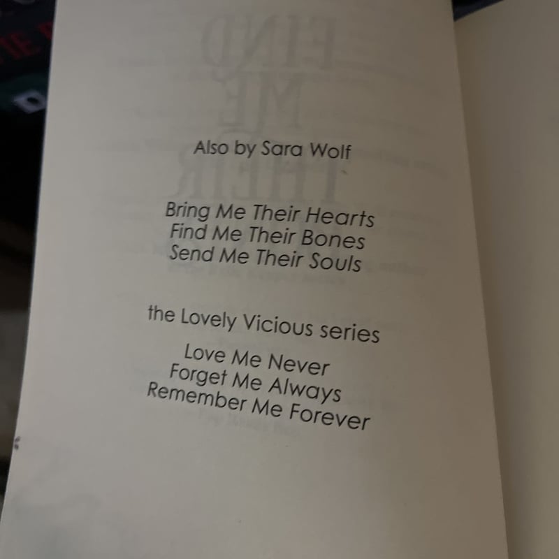 Find Me Their Bones by Sara Wolf, Paperback | Pangobooks