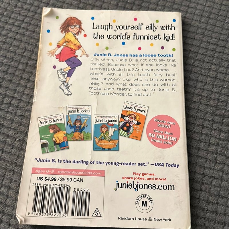 Junie B. Jones #20: Toothless Wonder by Barbara Park, Paperback ...