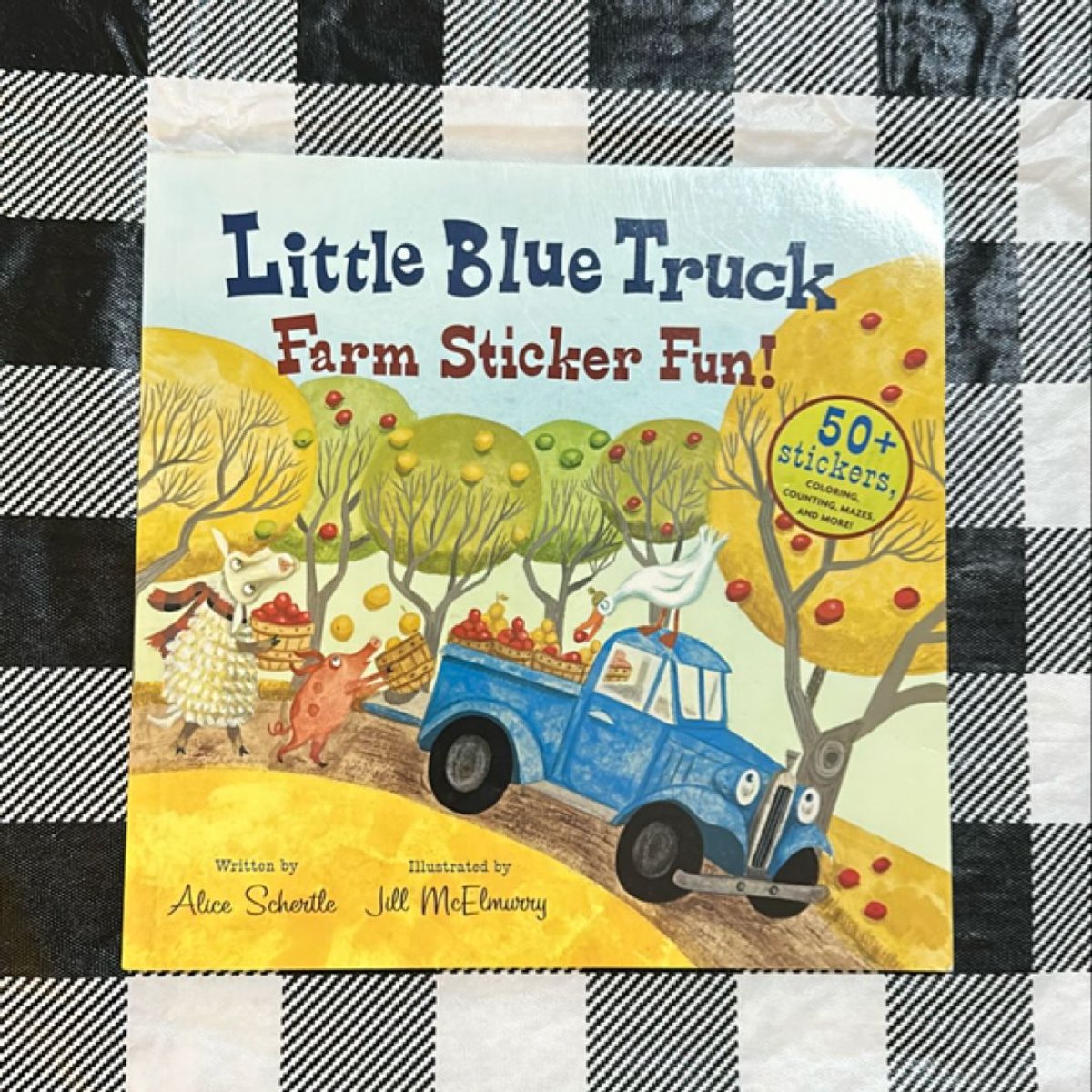 Little Blue Truck Farm Sticker Fun! by Alice Schertle