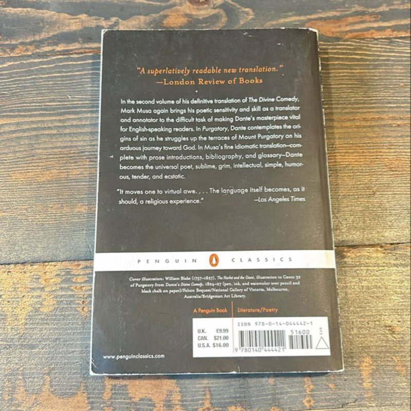 The Divine Comedy by Dante Alighieri; Mark Musa, Paperback | Pangobooks