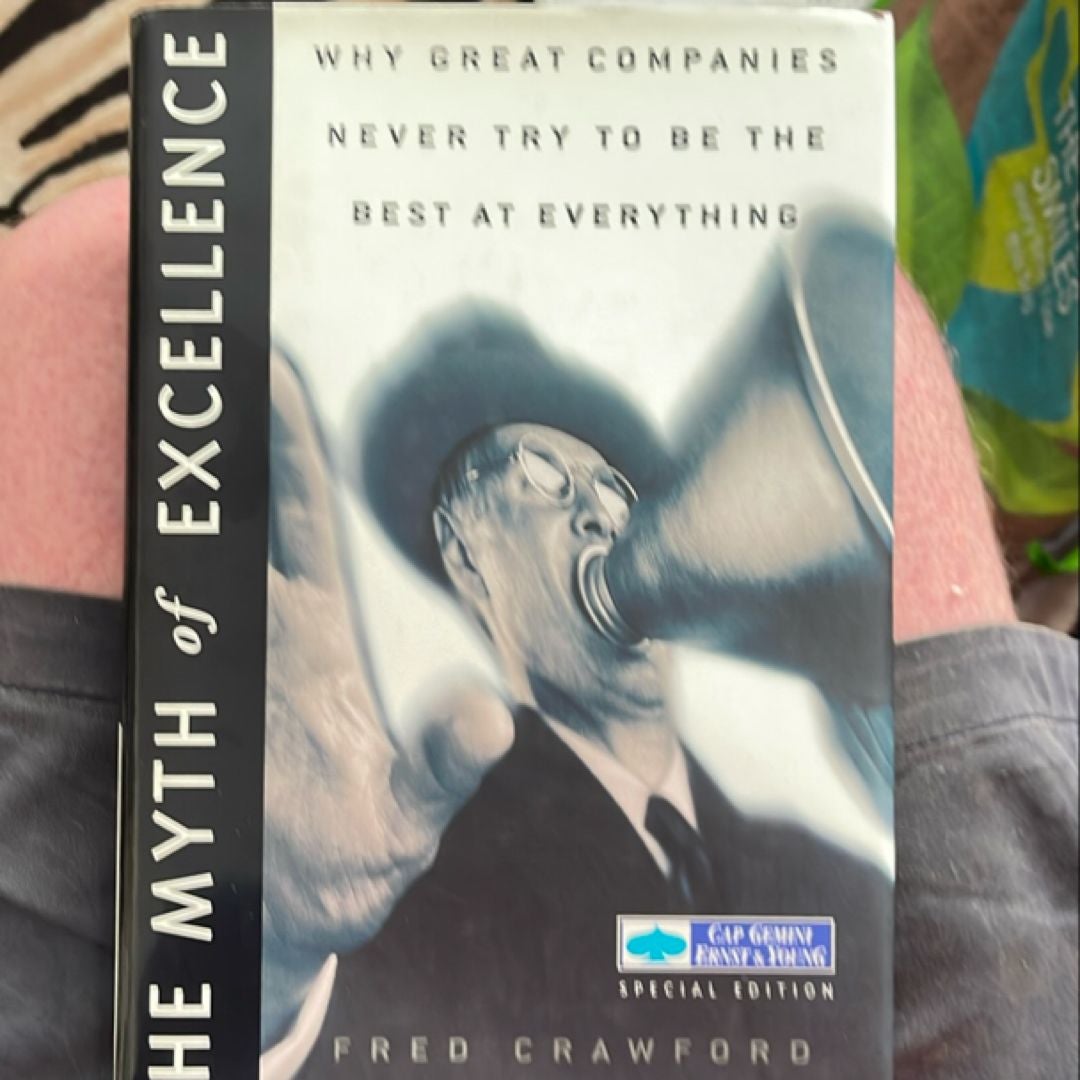 The Myth of Excellence by Fred Crawford, Ryan Mathews