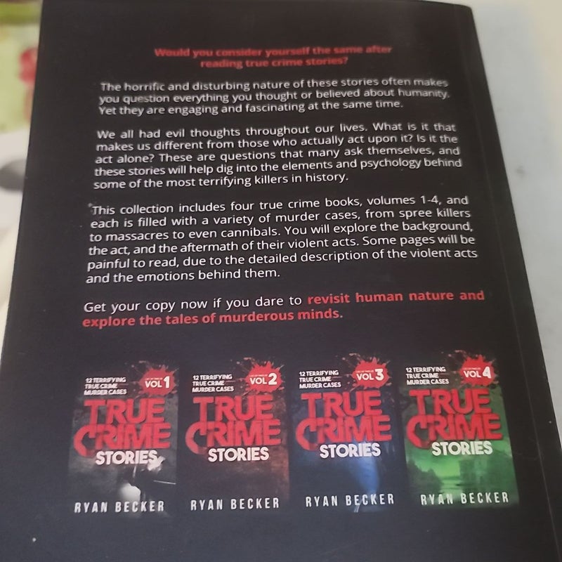 True Crime Stories: 48 Terrifying True Crime Murder Cases by True Crime Seven, Ryan Becker