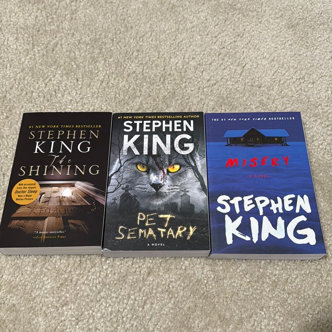 The Shining Pet Sematary Misery by Stephen King, Paperback | Pangobooks
