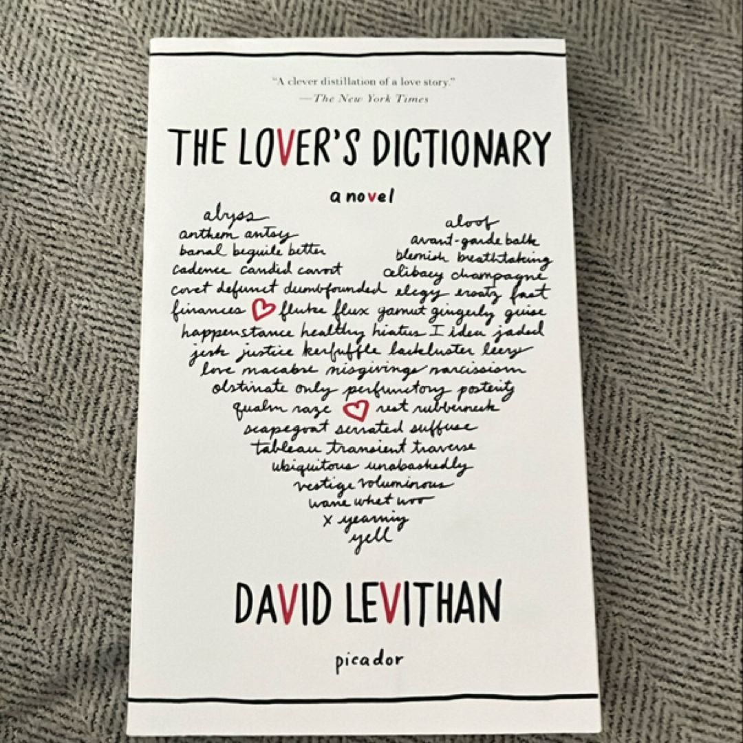 The Lover's Dictionary by David Levithan