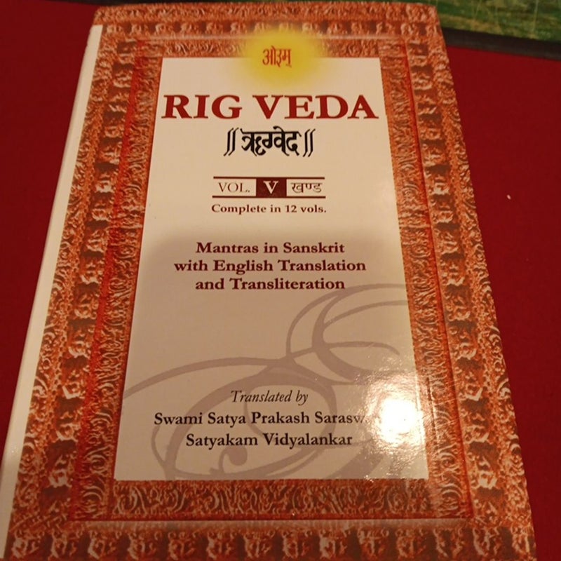 RIG VEDA: Mantras in Sanskrit with English Translation by Swami Satya ...