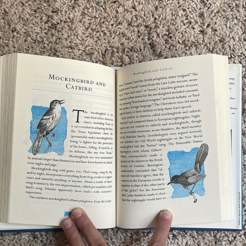 100 Birds and How They Got Their Names by Diana Wells