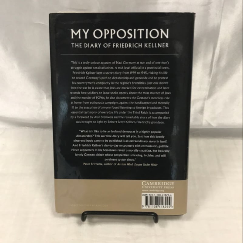 My Opposition by Friedrich Kellner; Robert Scott Kellner, Hardcover ...