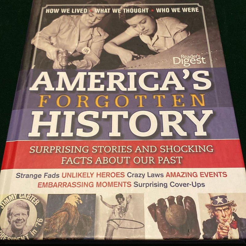America’s Forgotten History by Reader’s Digest , Hardcover | Pangobooks