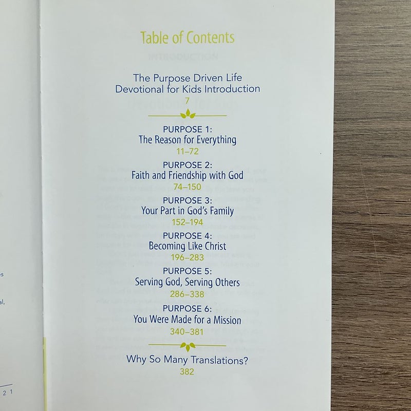 The Purpose Driven Life Devotional for Kids by Rick Warren