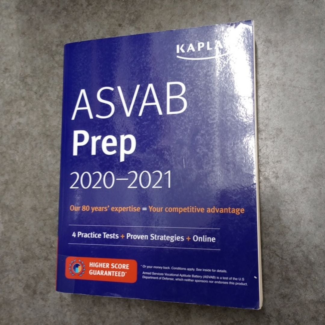 ASVAB Prep 2020-2021 by Kaplan Test Prep