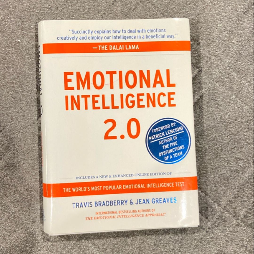 Emotional Intelligence 2. 0 by Travis Bradberry, Jean Greaves, Patrick ...