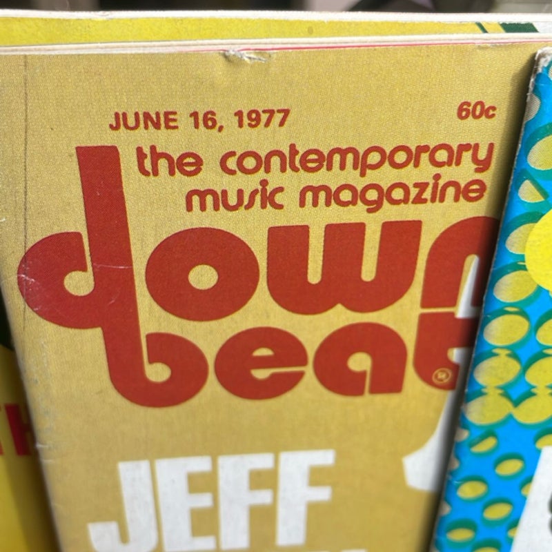 Down Beat - lot of 3 1977 issues by Down Beat Magazine, Paperback ...