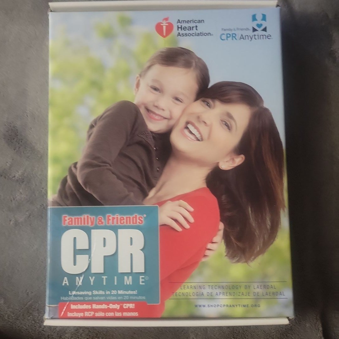 Family and Friends CPR Anytime Kit by American Heart Association Staff