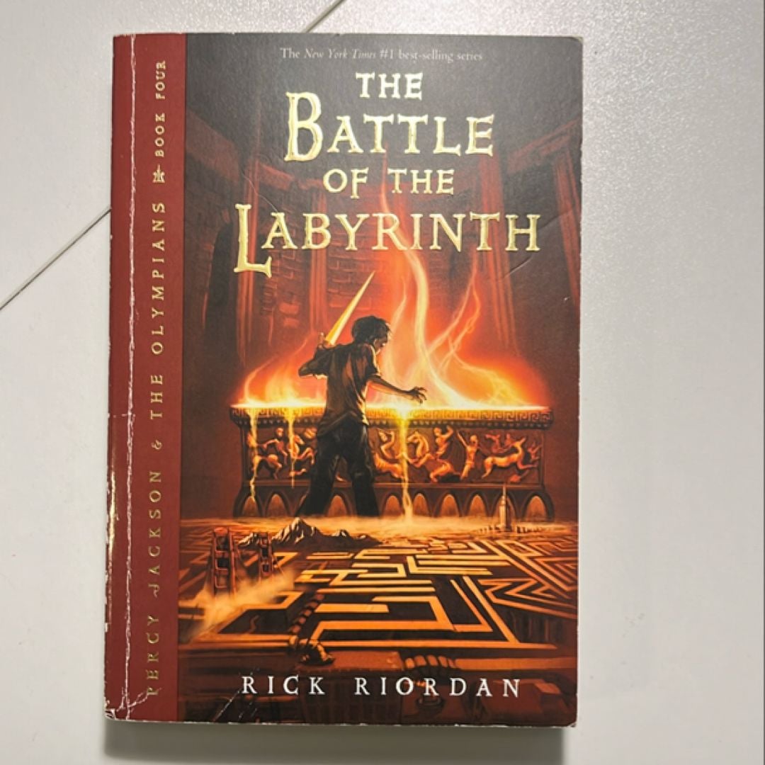 Percy Jackson And The Olympians Book Four The Battle Of The Labyrinth