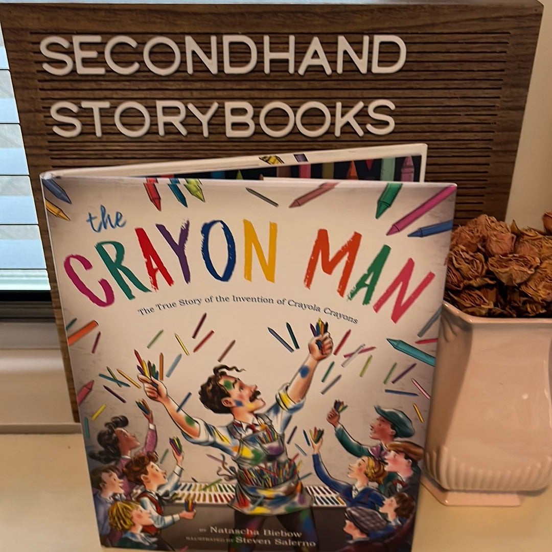 The Crayon Man by Natascha Biebow