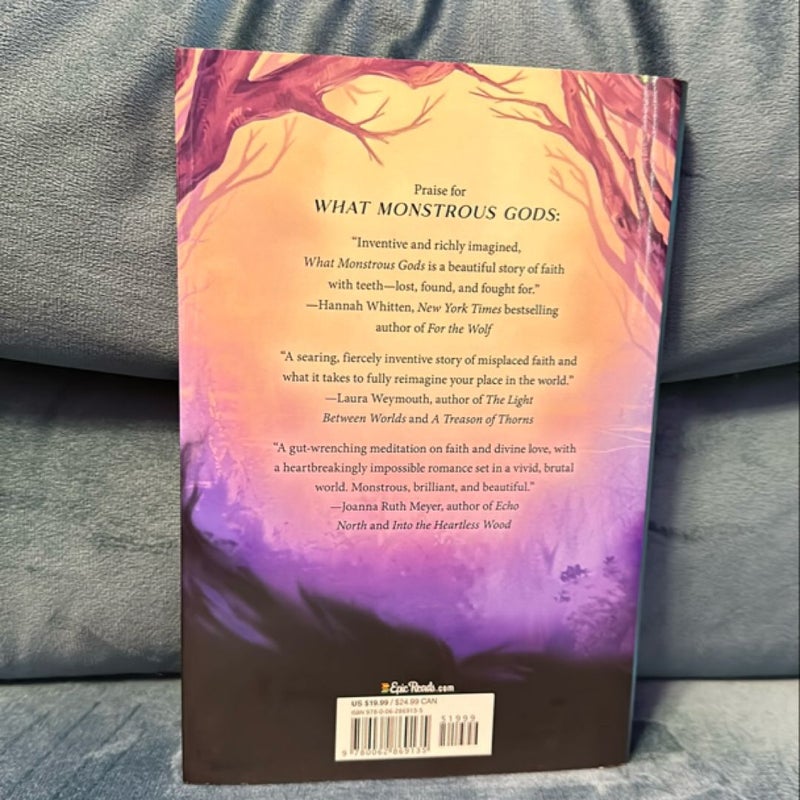 What Monstrous Gods by Rosamund Hodge, Hardcover | Pangobooks