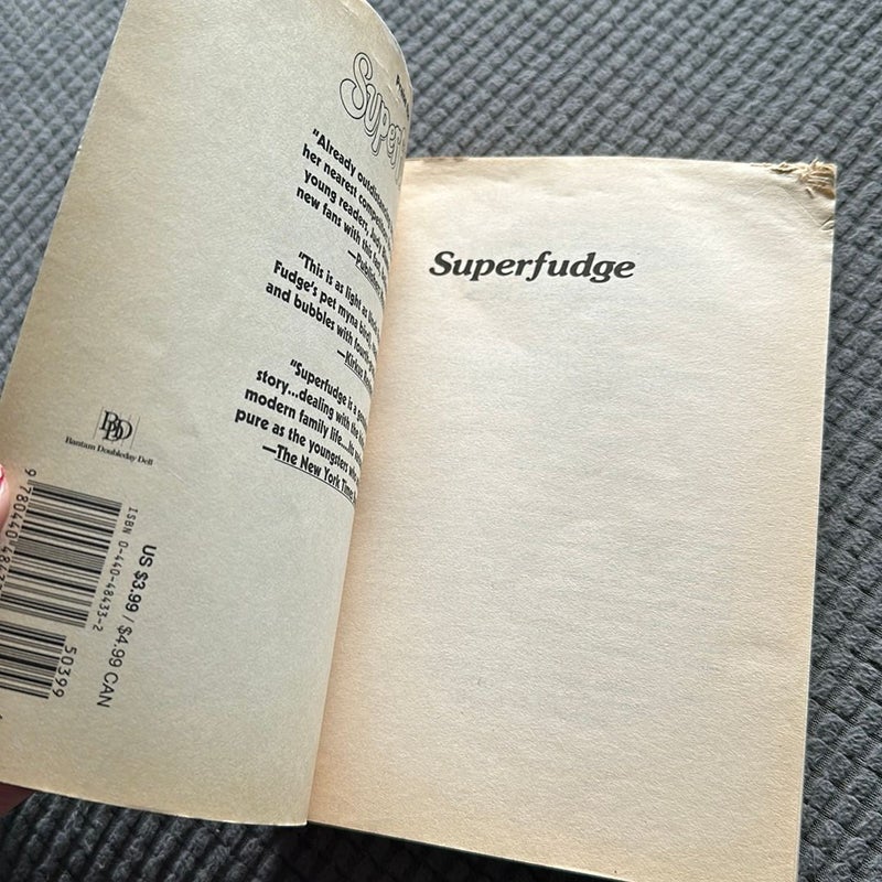 Superfudge by Judy Blume, Paperback | Pangobooks
