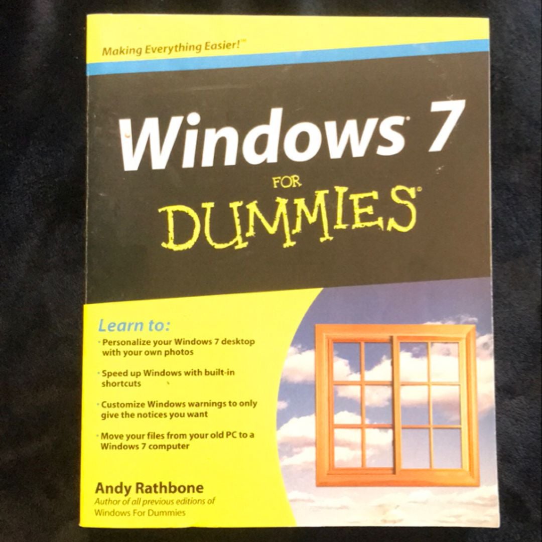 Windows 7 for Dummies by Andy. Rathbone, Paperback | Pangobooks