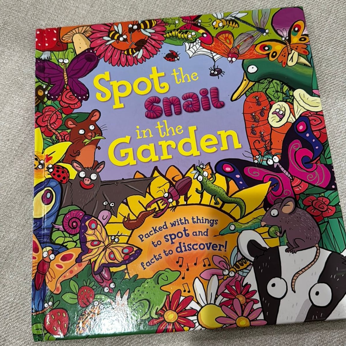 Spot the Snail in the Garden by Stella Maidment