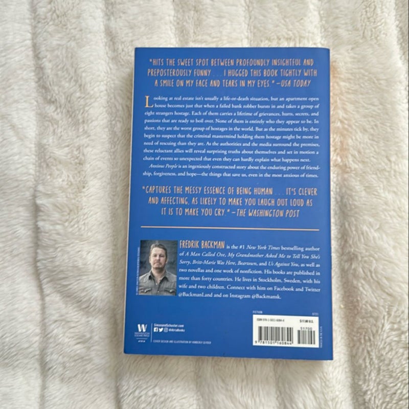 Anxious People by Fredrik Backman, Paperback | Pangobooks