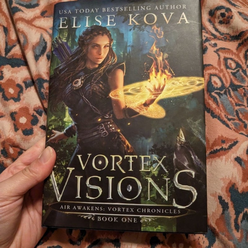 Vortex visions by Elise Kova, Hardcover | Pangobooks