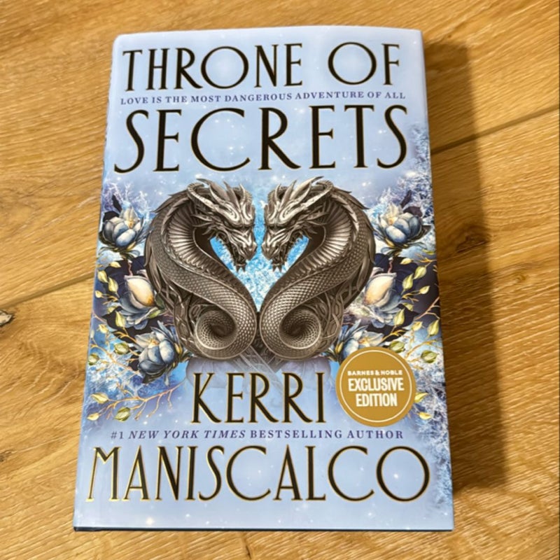 Throne Of Secrets (BARNES & NOBLE EXCLUSIVE EDITION) by Kerri ...