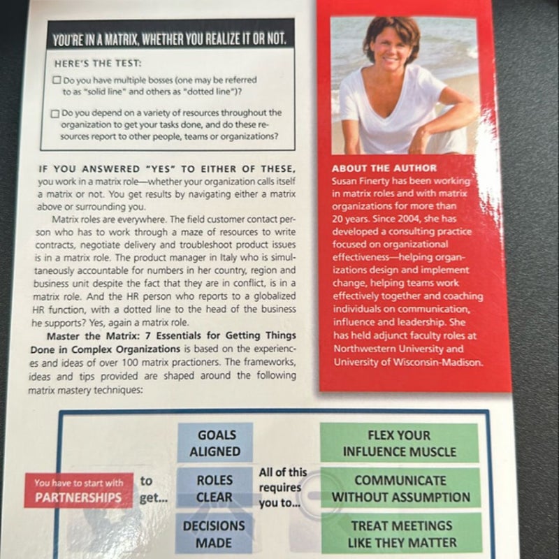 Master the Matrix by Susan Z. Finerty