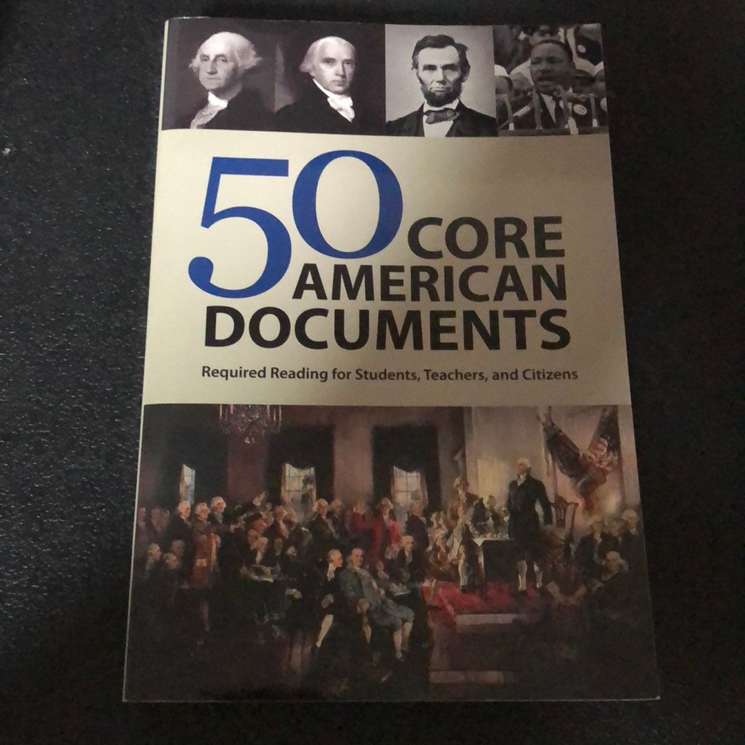 50 Core American Documents by Christopher Burkett, Paperback | Pangobooks