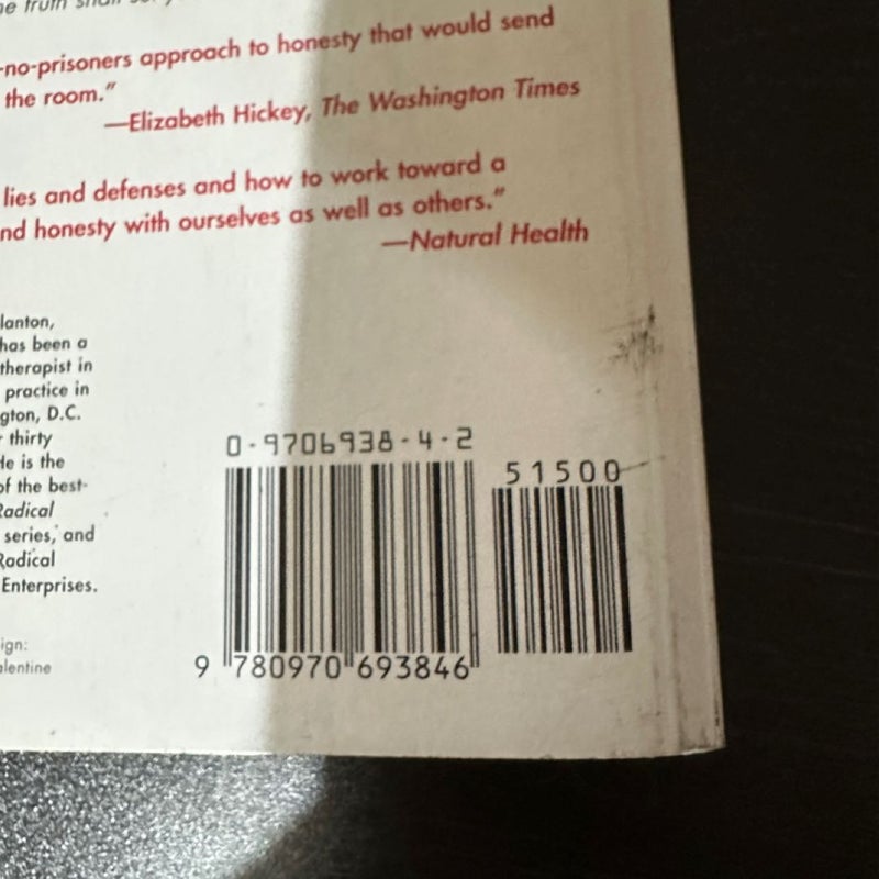 Radical Honesty, the New Revised Edition by Brad Blanton