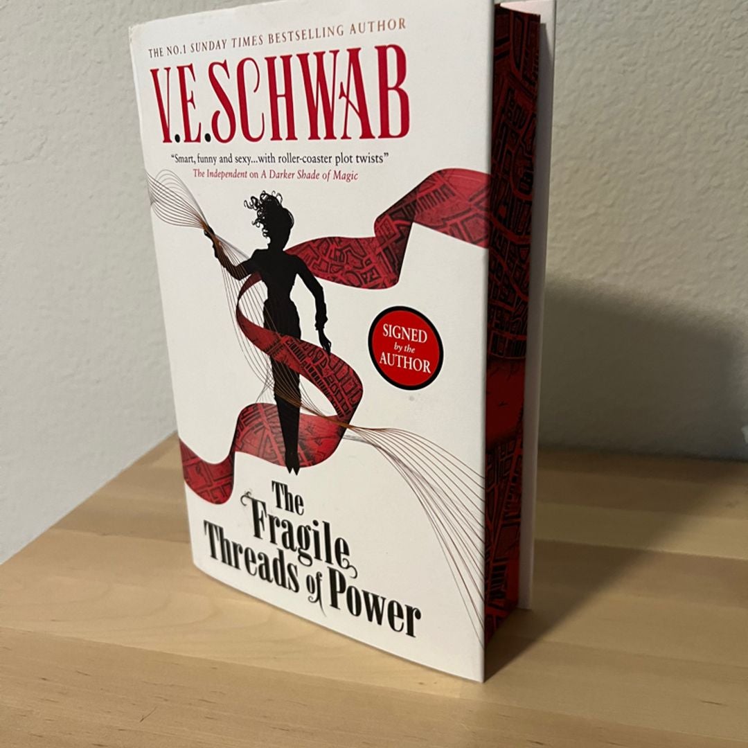 The Fragile Threads of Power Waterstones •signed • slightly damaged by ...