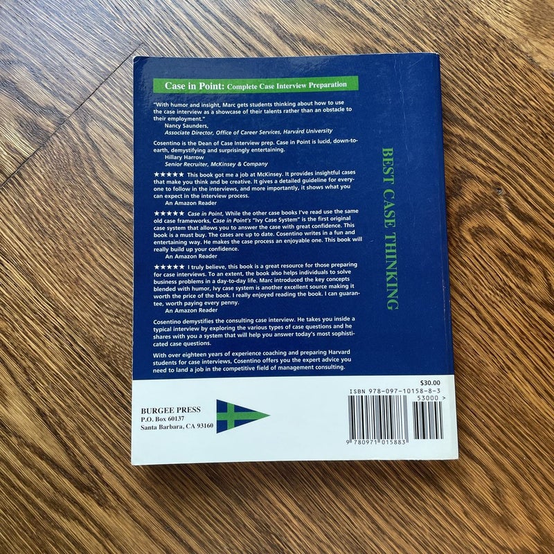 Case in Point by Marc Cosentino, Cosention