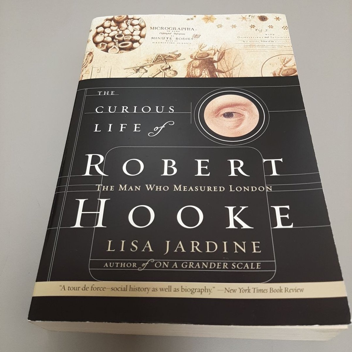 The Curious Life of Robert Hooke by Lisa Jardine