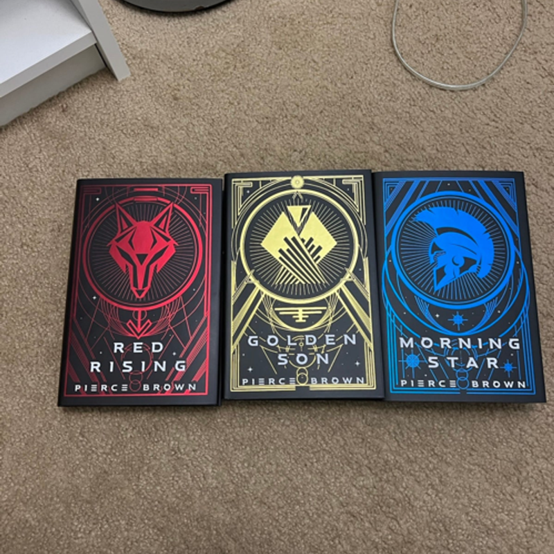 Fairyloot Red Rising by Pierce brown , Hardcover | Pangobooks