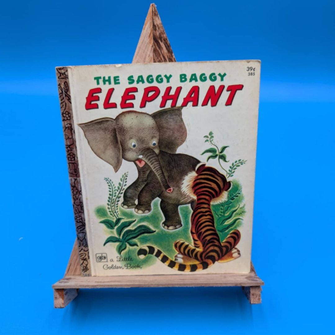 The saggy baggy elephant by A little golden book, Hardcover | Pangobooks