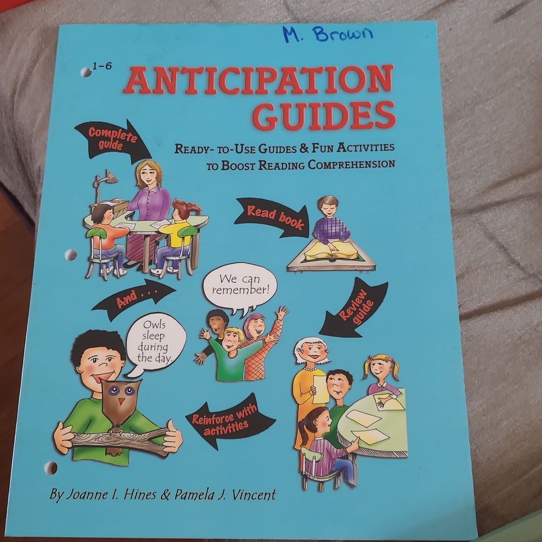 Anticipation Guides by undefined, Paperback | Pangobooks
