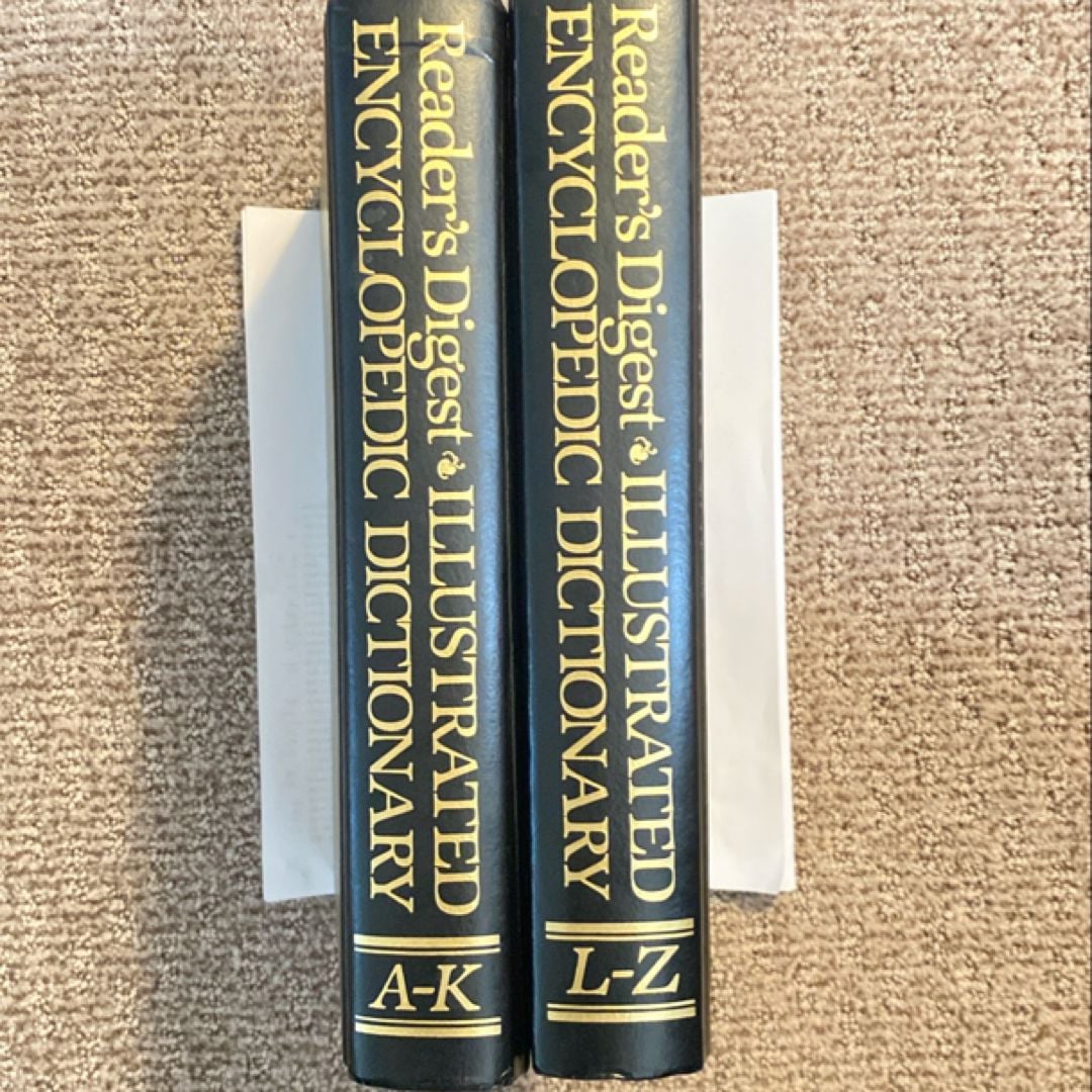 Reader’s Digest Illustrated Encyclopedia Dictionary A-K & L-Z by Reader ...