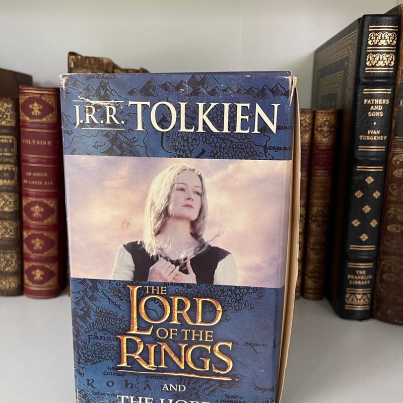 J.R.R. Tolkien The Lord of the Rings & The Hobbit 4-Book Box Set ...