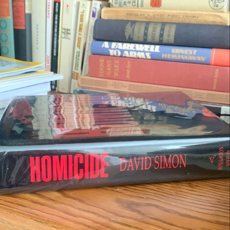 Homicide by David Simon, Hardcover | Pangobooks