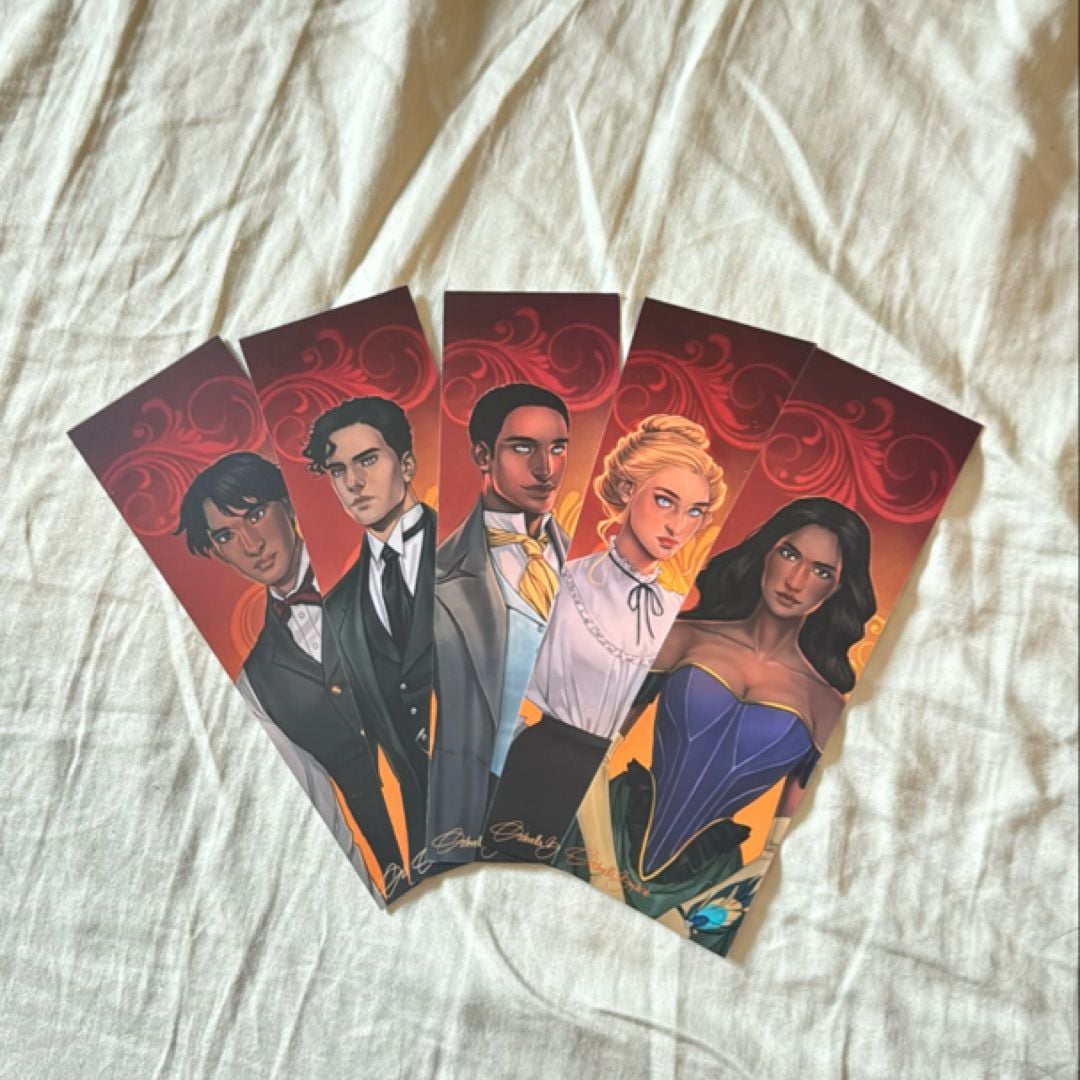 The Gilded Wolves bookmark set (Illumicrate exclusive) by Roshani ...